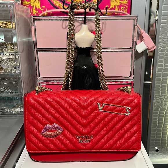 Victoria's Secret | Bags | Victorias Secret Red Crossbody Bag | Poshmark